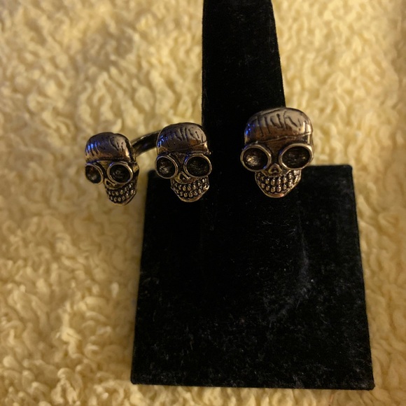Jewelry | New Fun Two Finger Skull Ring | Poshmark